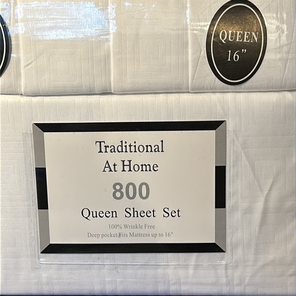 Traditional At Home | Bedding | Traditional At Home 6pc Queen Sheet Set ...